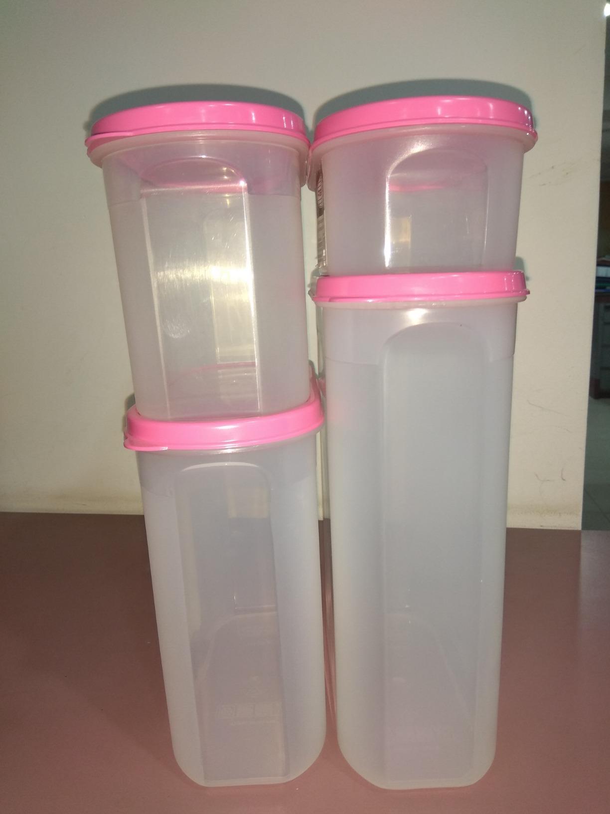 Buy Asian Plastoware Smart Stackable Container Set, 600ml, Set of 4 ...