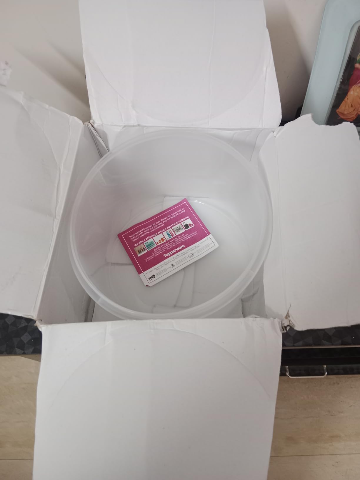 Tupperware Super Storer Large (Plastic, Transparent), 5 Liters : Amazon ...