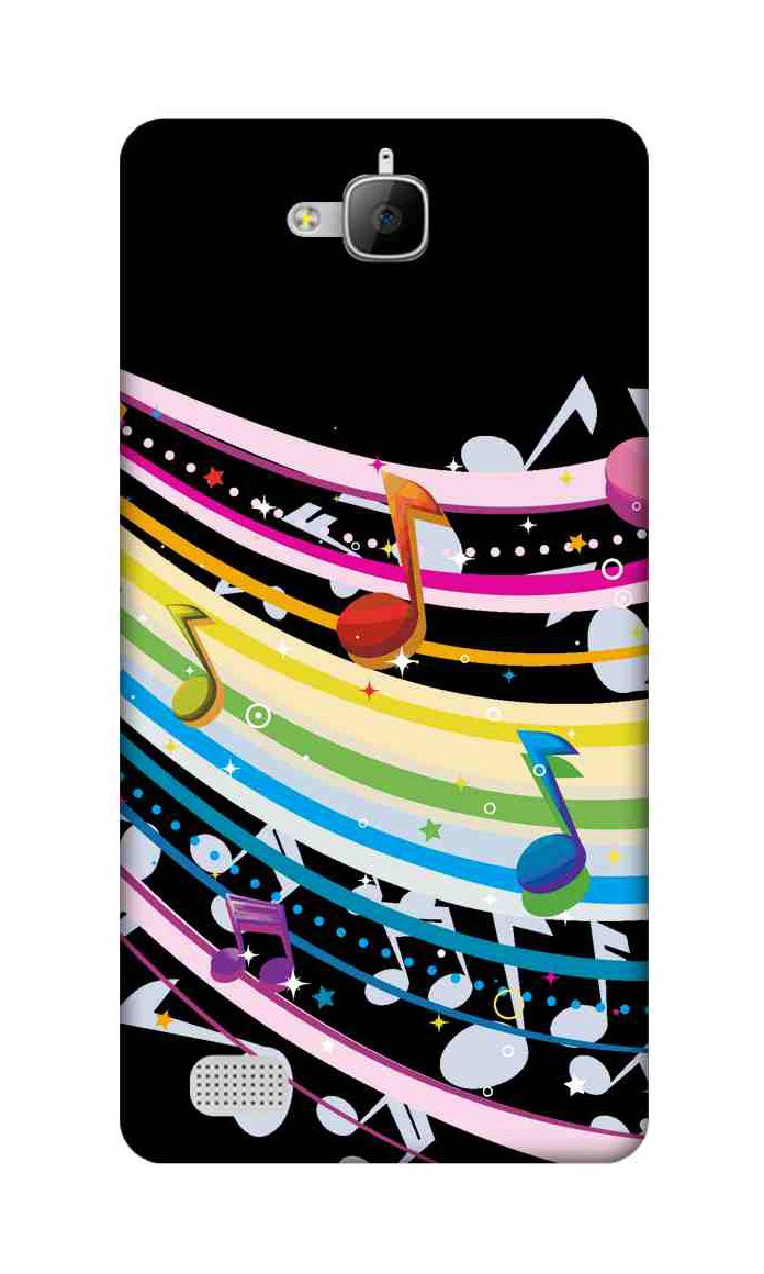 EagleHawk Hard Plastic Back Case for Huawei Honor 3C (Multicolour ...