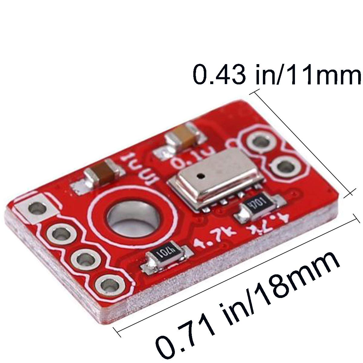 Youmile 1 Pcs Mpl3115a2 Iic Atmospheric Pressure Module Intelligent Temperature Pressure