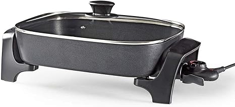 Ex-Pro 7L Non Stick Electric Skillet Frying Pan Cooker, 40cm XXL Multi ...