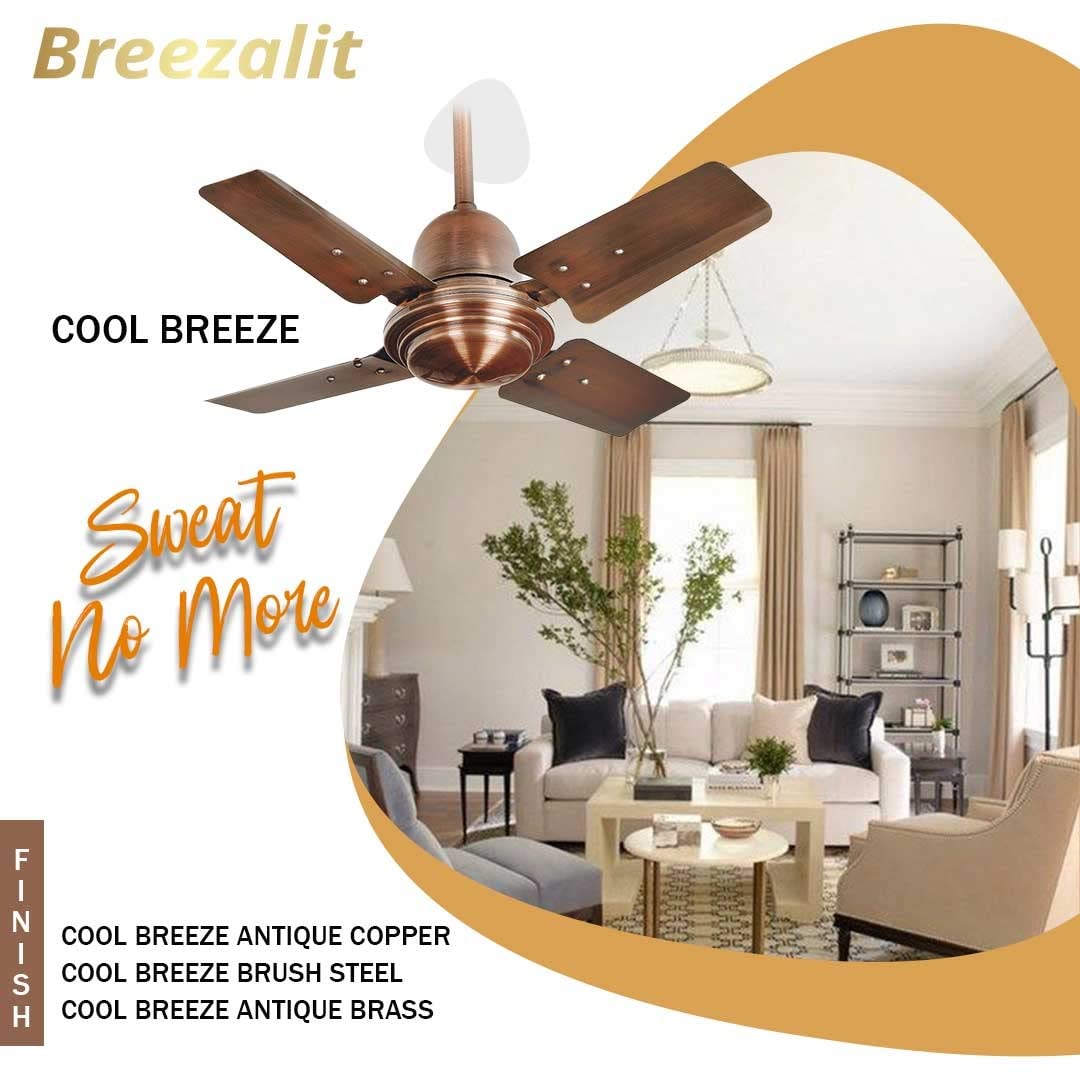 Copper Finish Ceiling Fans Honeywell Carnegie 52"" Rustic Farmhouse