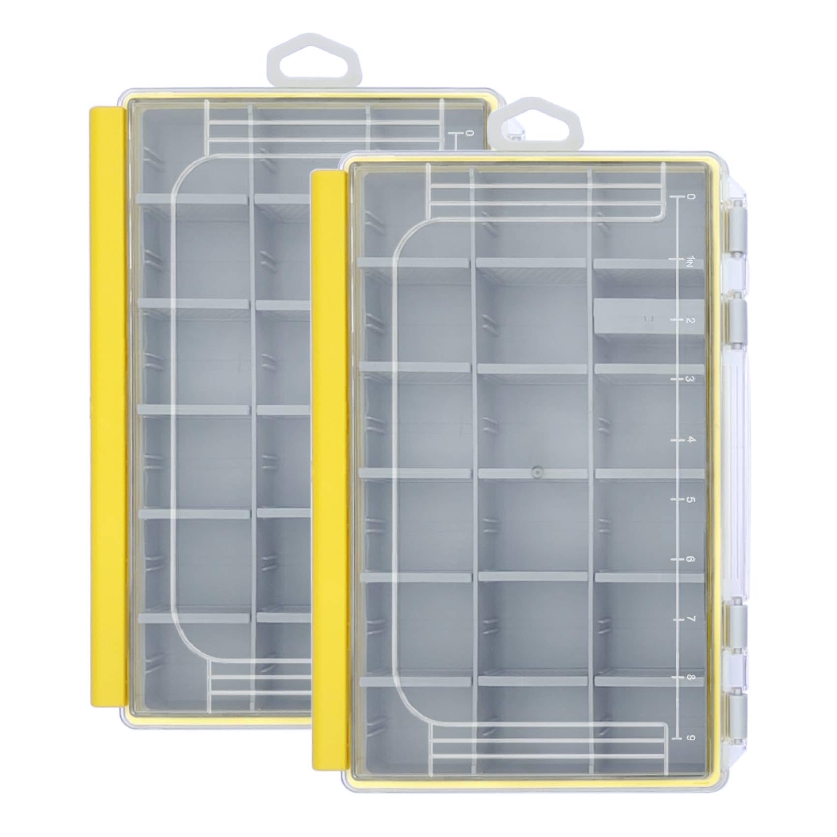 Amazon.com: Aventik Fishing Tackle Box Waterproof Organizer with ...