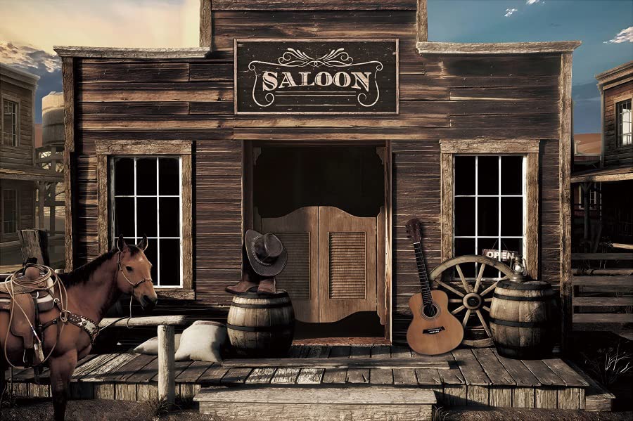 Western Saloon Backdrop