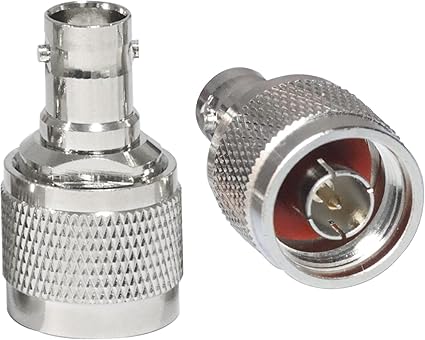 Amazon.co.jp: N オスから BNC メス 同軸 アダプター TUOLNK N 型オス プラグから BNC メス ジャック RF 同軸 コネクタ WiFi アンテナ延長ケーブル用 ...