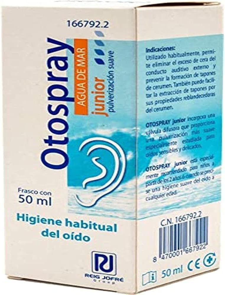 Amazon.com: Reig Jofre Otospray Junior 50ml 300g : Health & Household