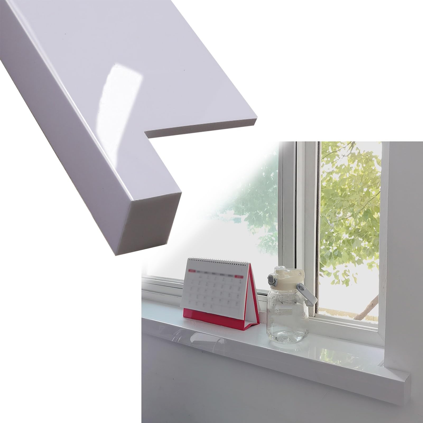 Aluminum Window Sill Trim M D Building Products TH026 2.75 In. X 1.5