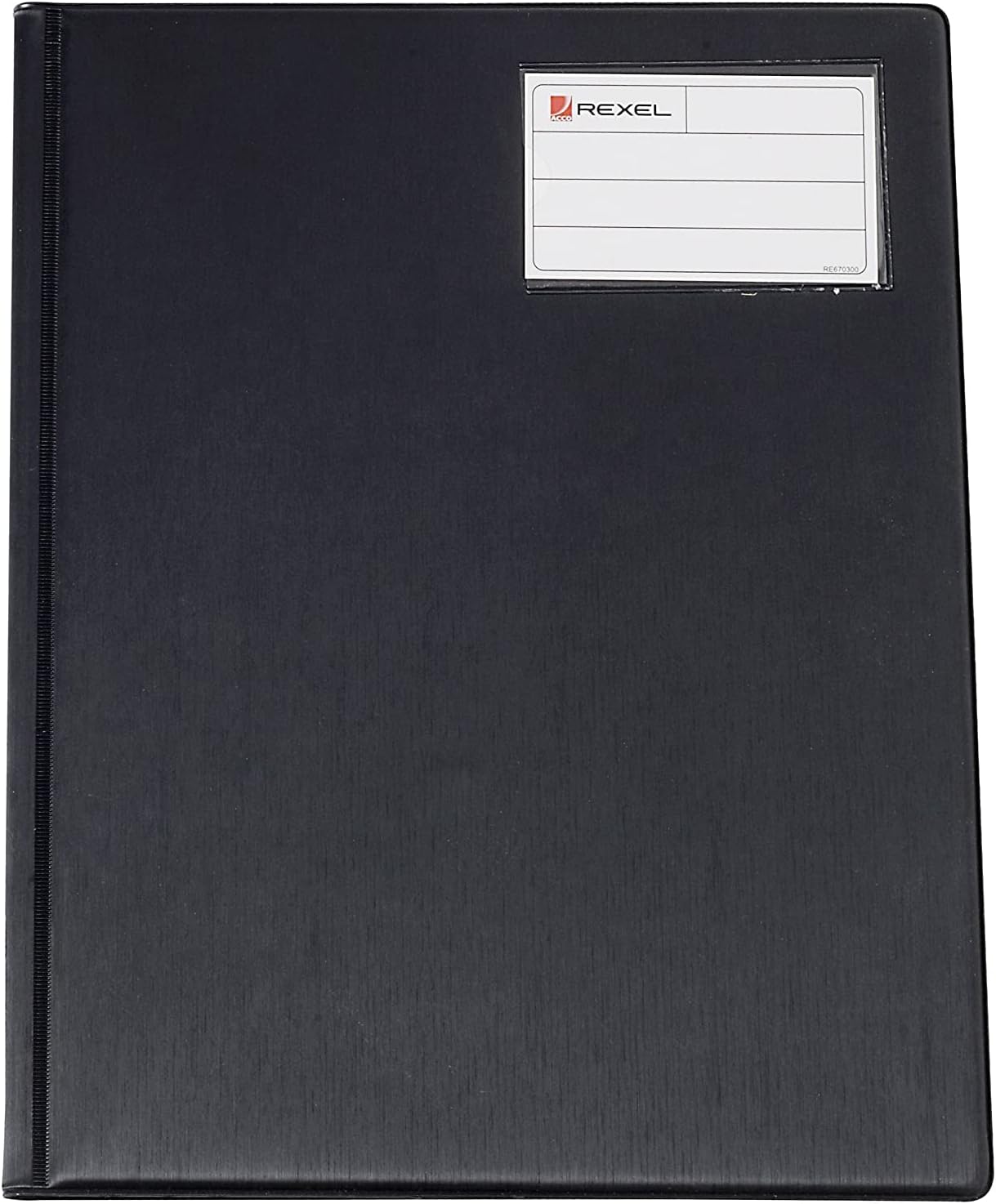 Rexel A4 Professional Display Book - Black : Amazon.co.uk: Stationery ...