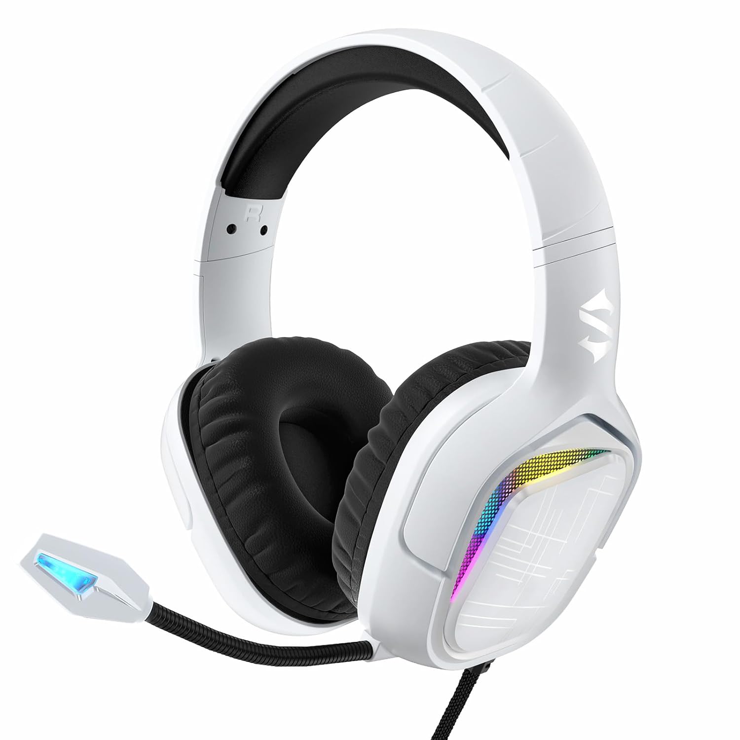 Black Shark Wired Headphones Bendable Ultra Clear Microphone On Ear ...