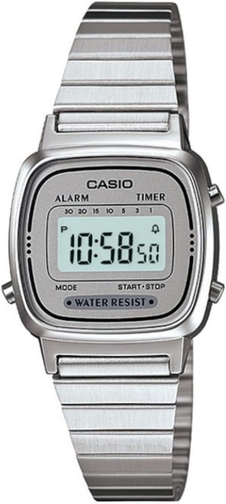 Casio Unisex Quartz Armbanduhr, 36.00mm GehäusegröÃŸe mit LCD digital ...