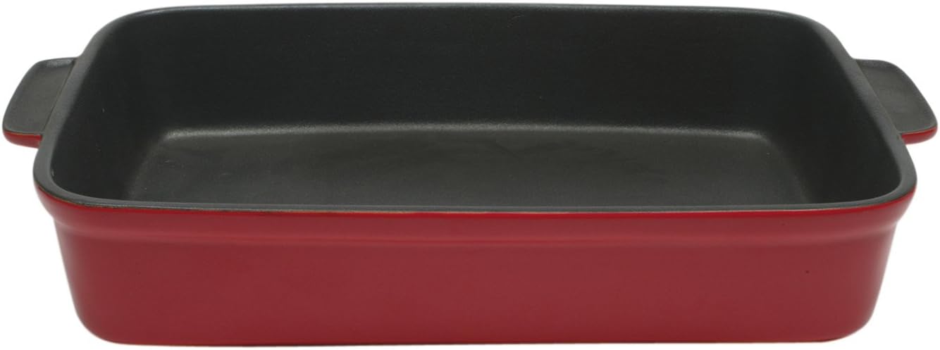 Amazon.com: Maxwell and Williams Microstoven Red 14 x 10-Inch Lasagne ...