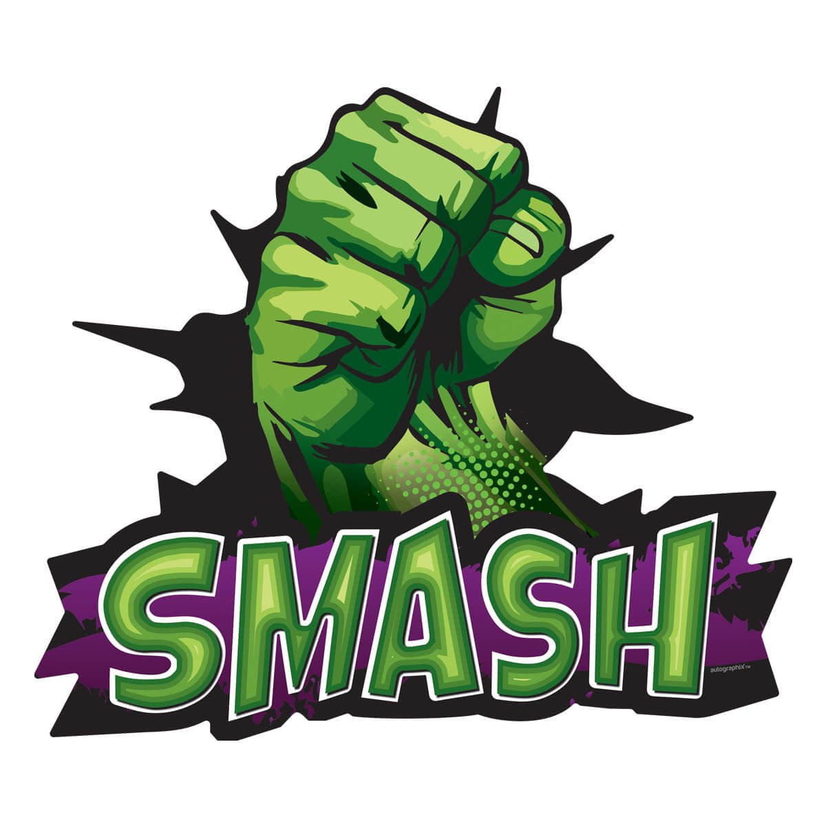 Autographix The Hulk Smash Car Graphic Sticker Styling Accessories by ...