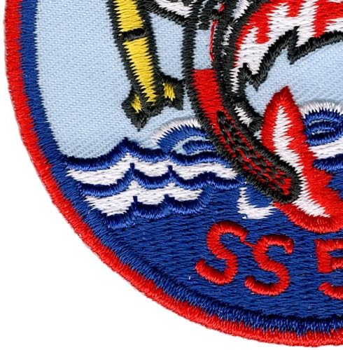 Amazon.com: SS-573 USS Salmon Patch - Small Version: Clothing, Shoes ...