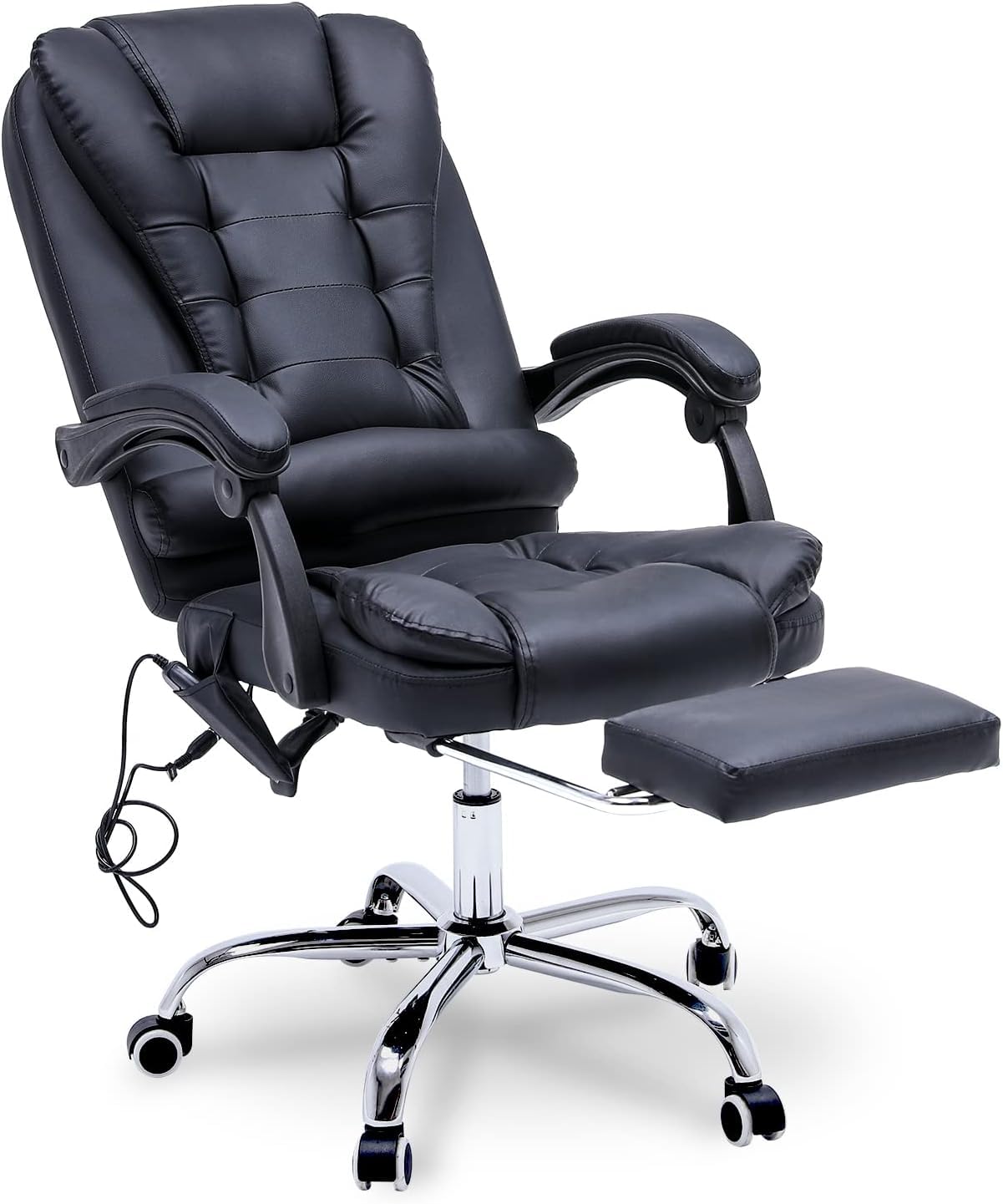 Amazon.com: Belandi Massage Office Chair, Ergonomic Executive Computer ...