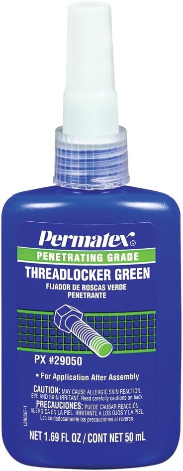 Amazon.com: PENETRATING GRADE THREADLOCKER GREEN 50 ML TUBE : Automotive