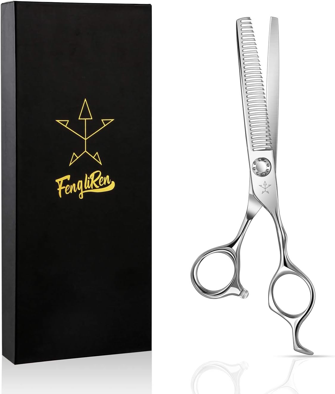 Amazon.com : MISSUM 6.5" Professional Texturizing Scissors Hair ...