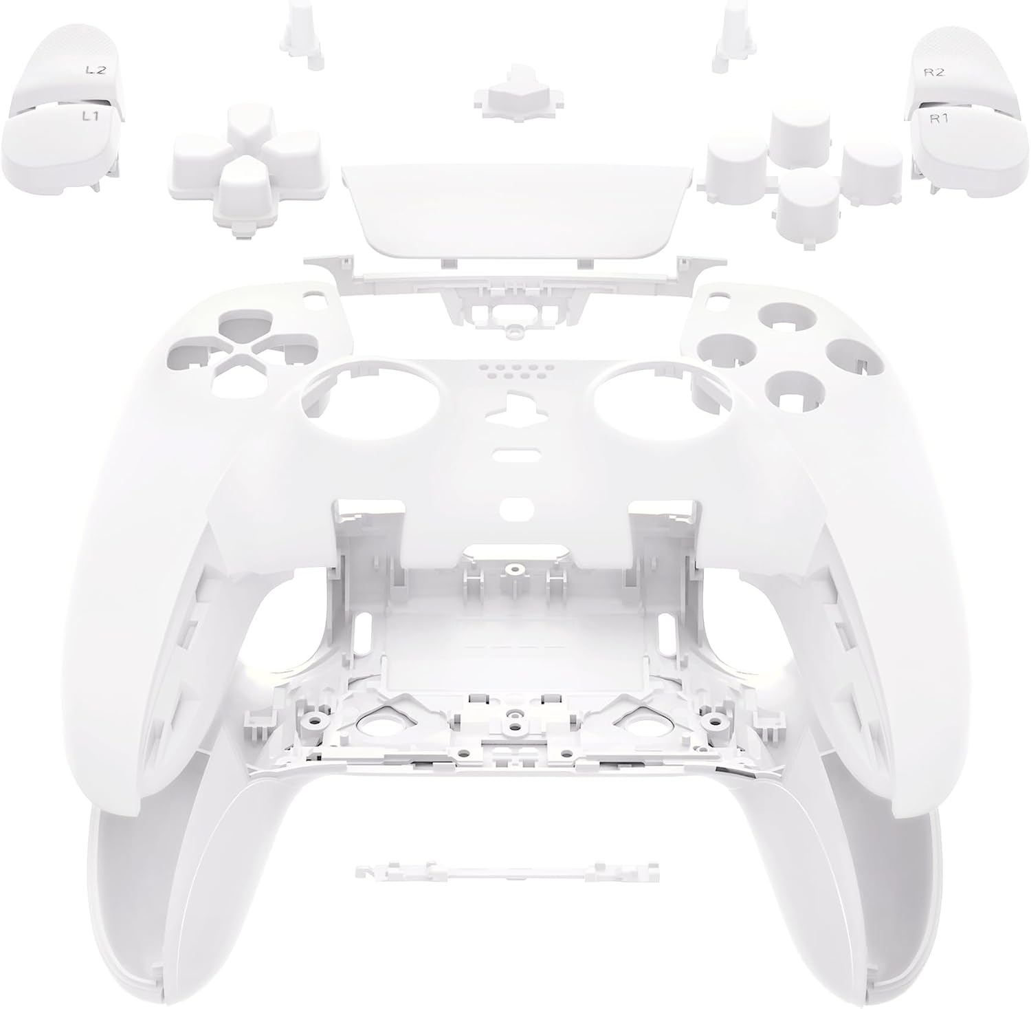 Amazon.com: eXtremeRate Full Set Shell with Buttons Touchpad Cover ...