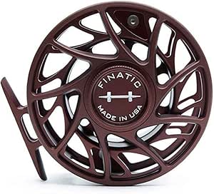 Amazon.com : Hatch Ox Blood Finatic Gen 2 7+ Fly Reel (5+) : Sports ...