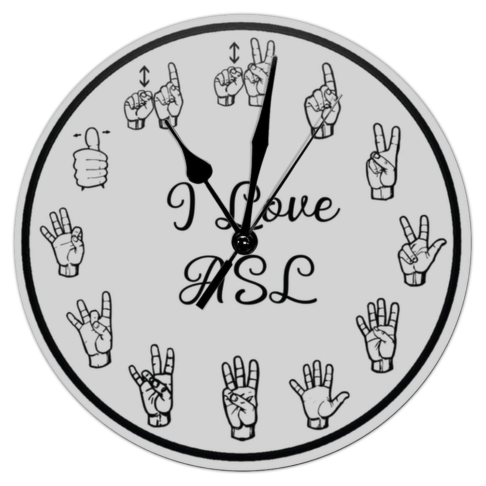 American Sign Language Telling Time Lewis Hamilton: I Am Writing My