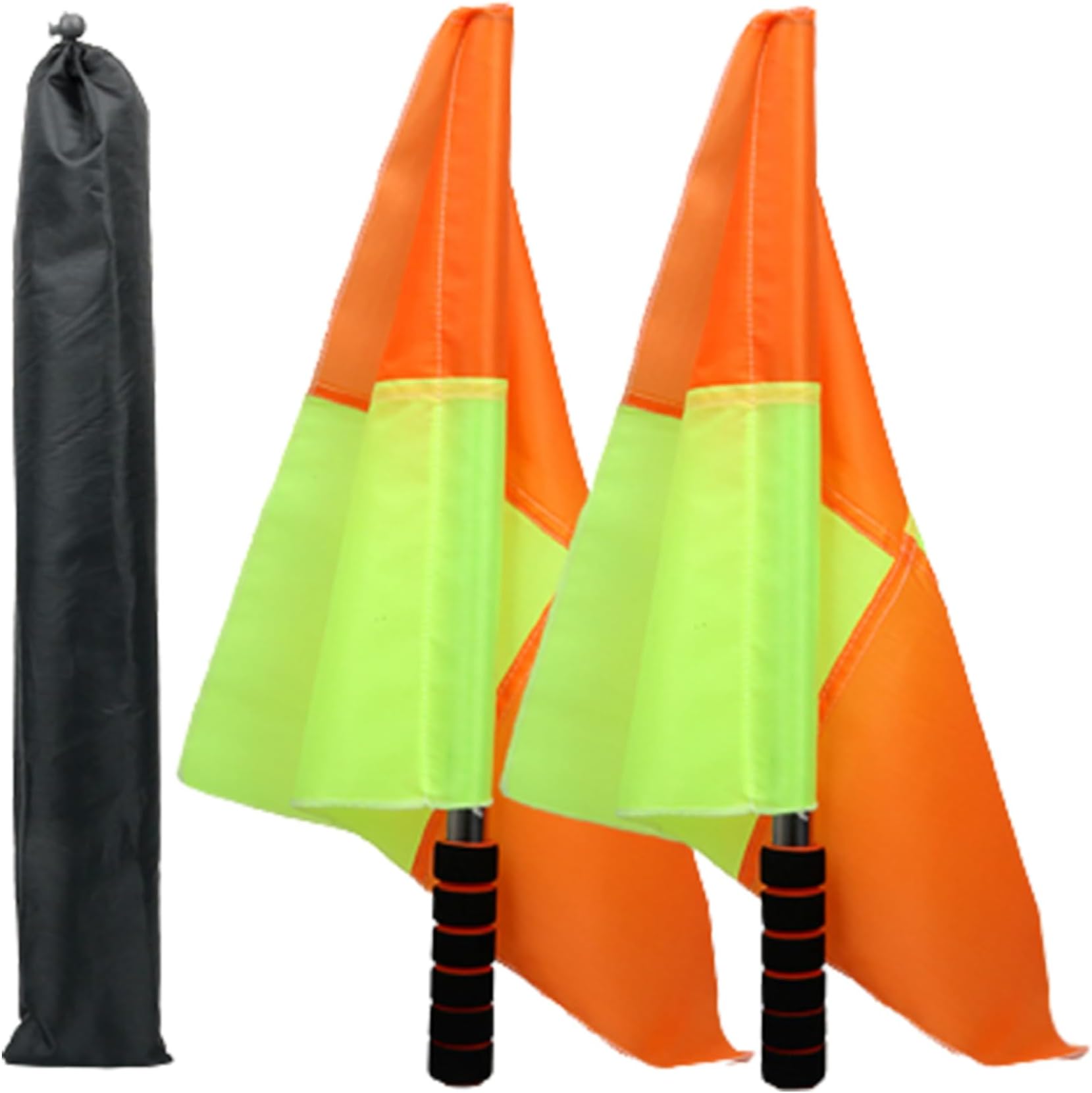 Amazon.com : Great Call Athletics | Soccer Referee Flag Pro Set With ...