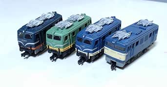 Amazon.co.jp: EF60 EF58 Electric Locomotive Set of 4 B Train : Toys & Games