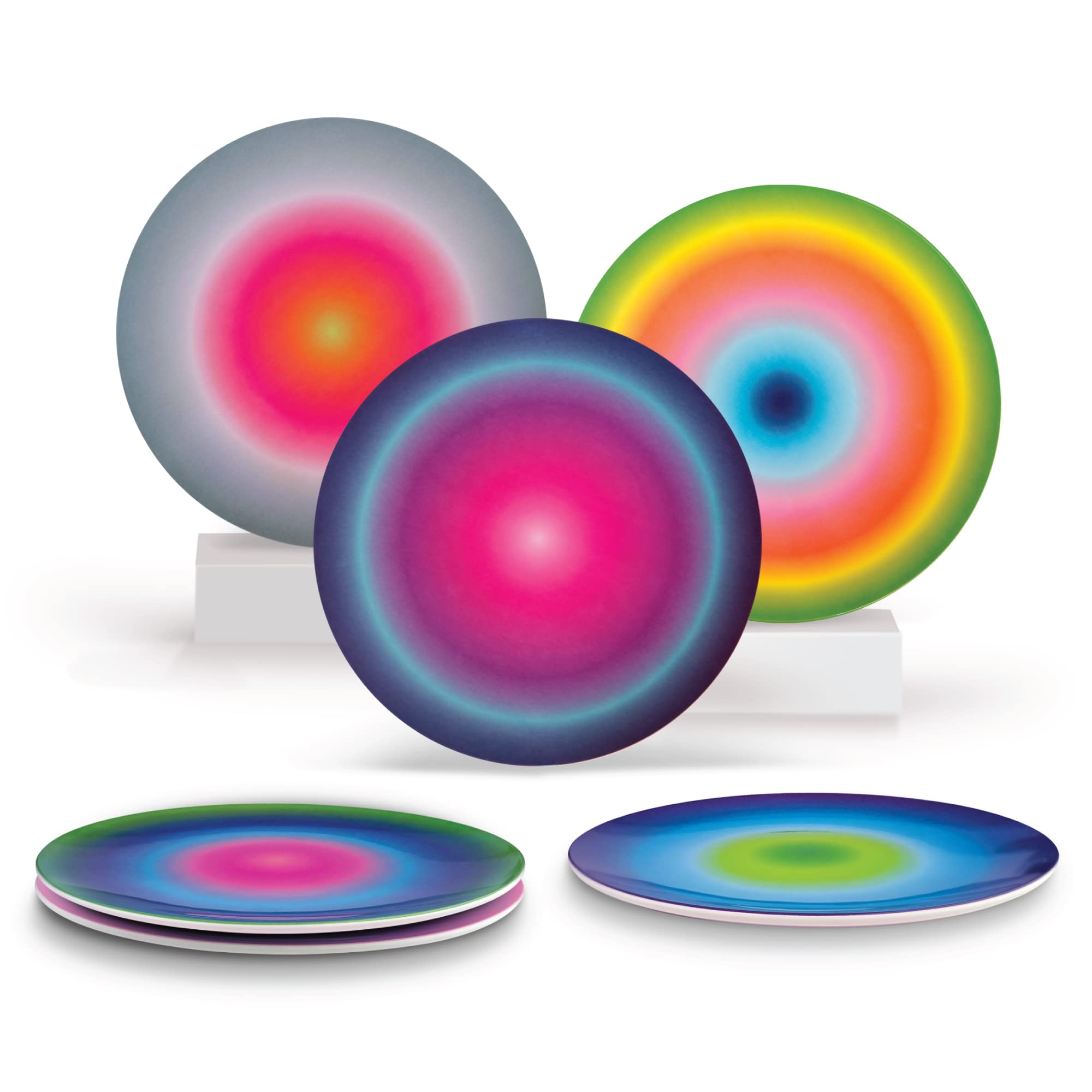 Snapklik.com : French Bull Melamine Assorted Plates-6 Piece Set ...