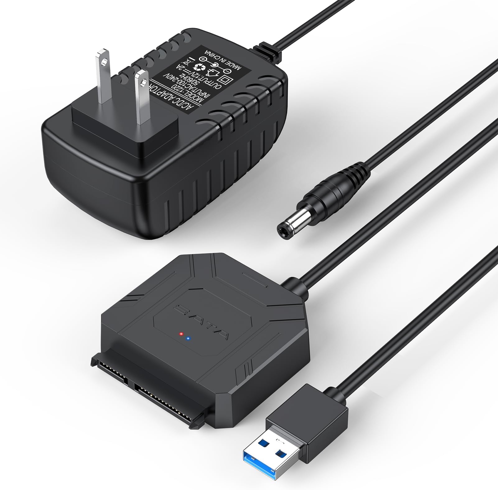 Amazon.com: angel3292 SATA to USB 3.0 2.5/3.5 HDD SSD Hard Drive Disk ...