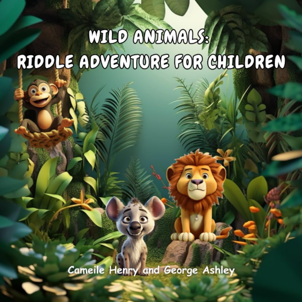 Wild Animals: Riddle Adventure for Children: Fun Animal Riddles to make ...