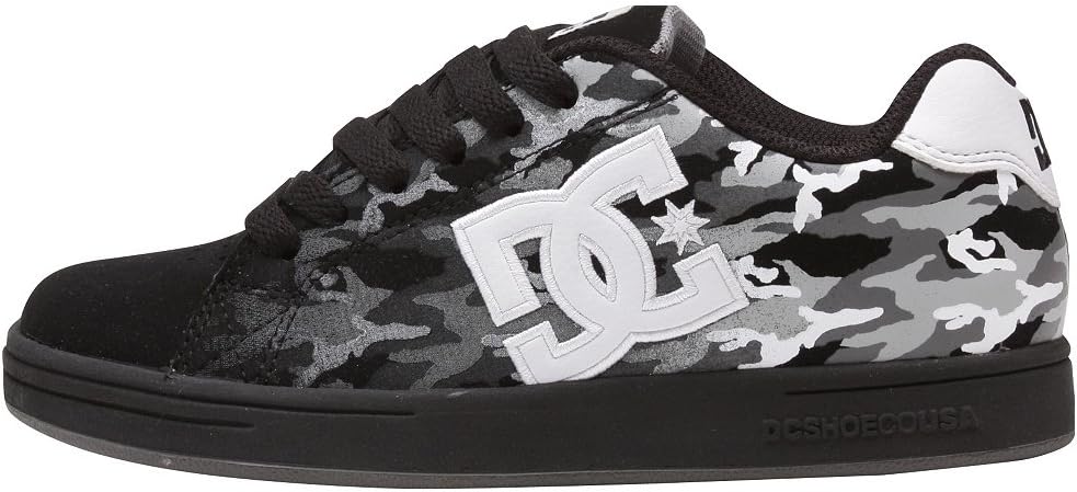 Amazon.com | DC Character Skate Shoe - Boys' Black/Camo Print, 7.0 ...