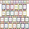 Amazon.com: Alphabet Bulletin Board Set, 37 PCS ABC Wall Decorations 26 ...