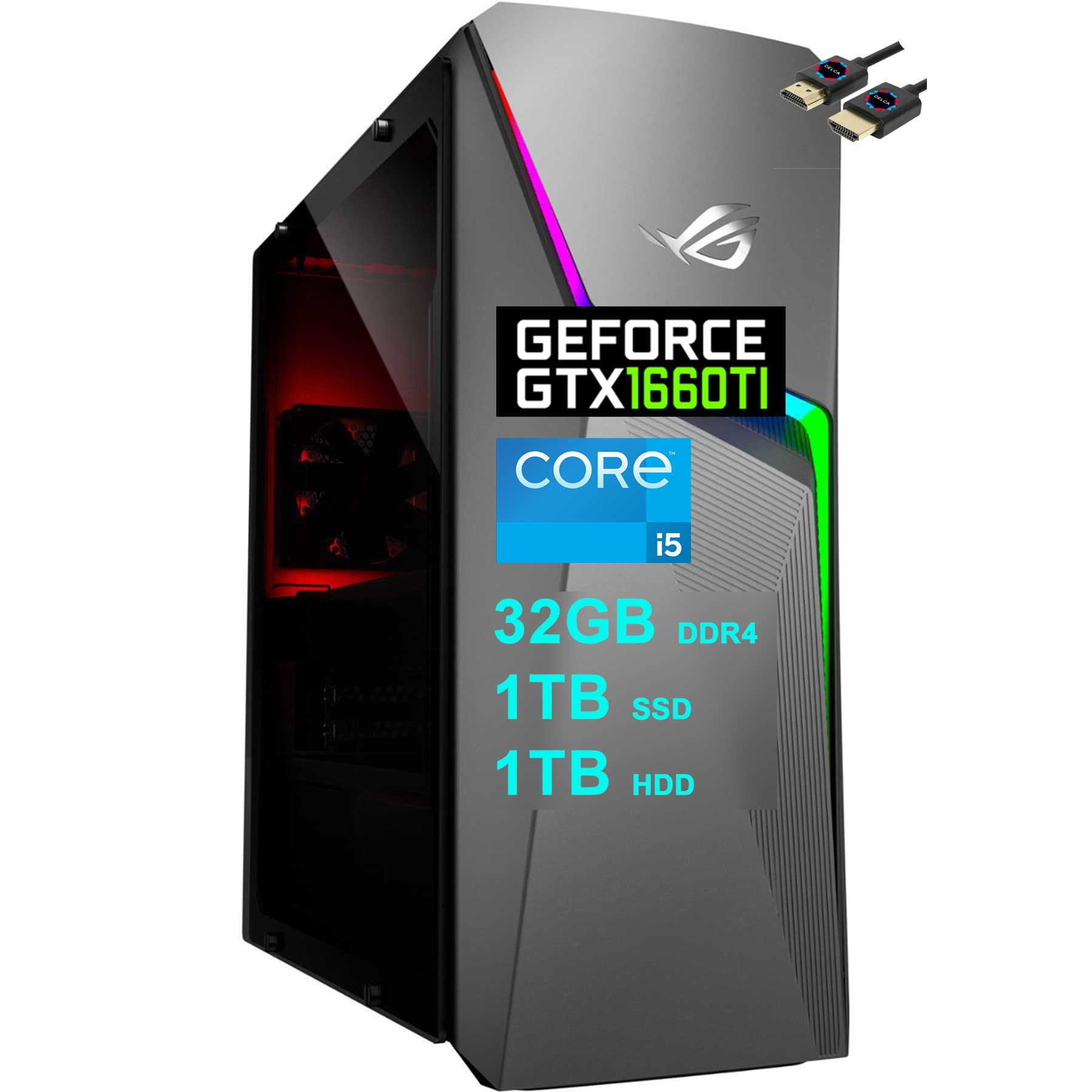 Snapklik.com : Asus ROG Strix G10CE Gaming Desktop Computer 11th Gen ...