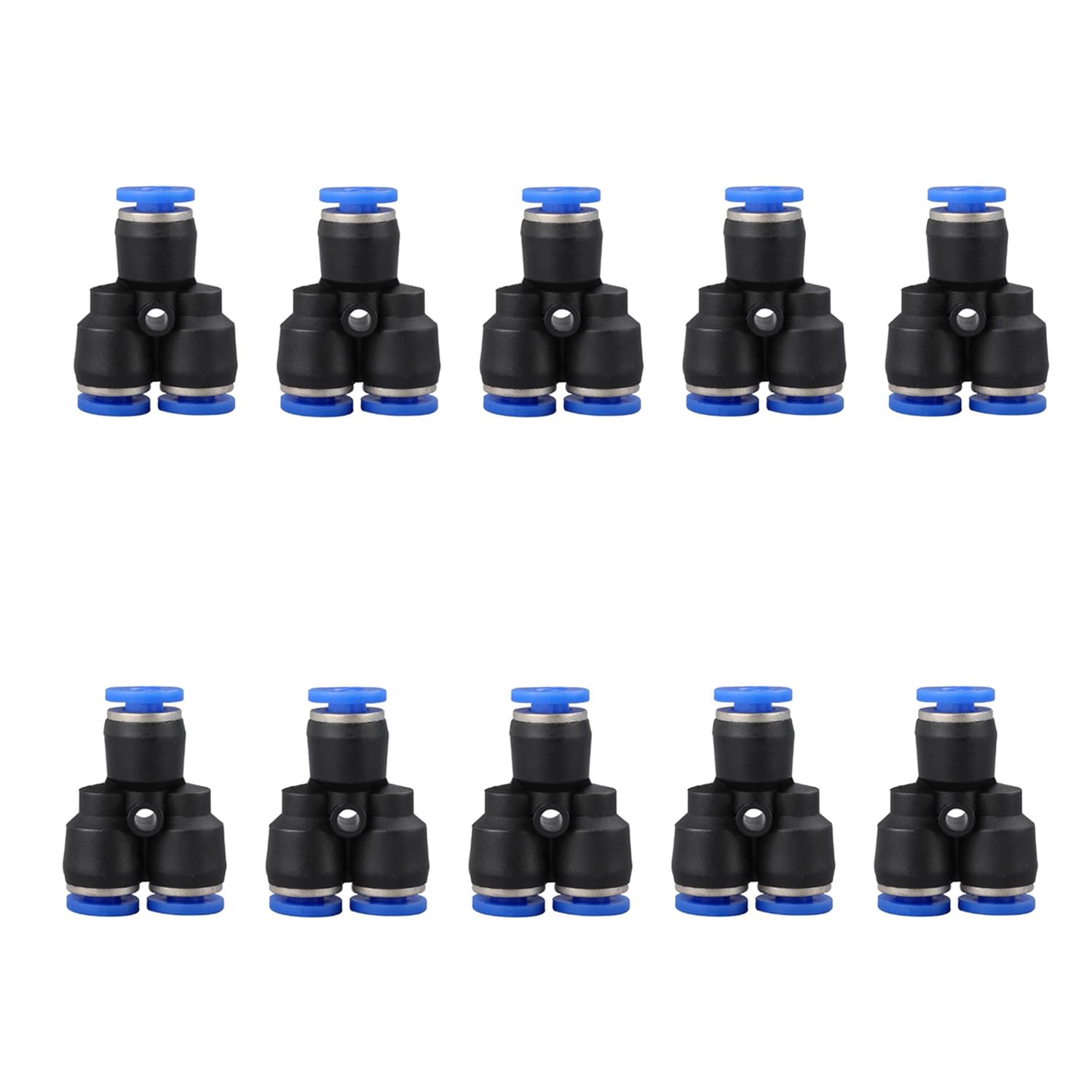Amazon.com: 6mm OD Y splitter Push to connect Fittings,push to connect ...