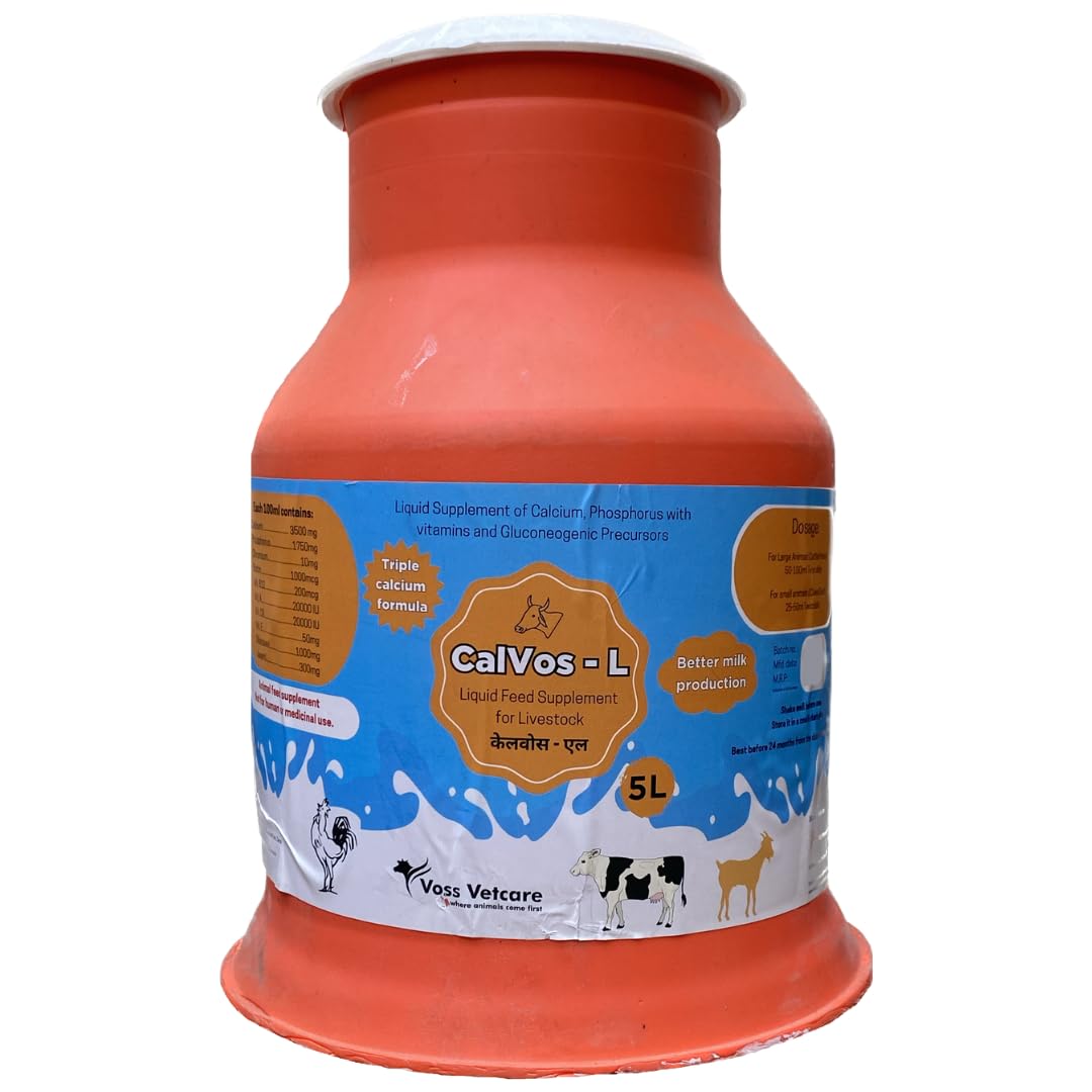 Voss Vetcare Calcium For Cow Buffalo Goat Sheep Horse Pig | Desertcart GB