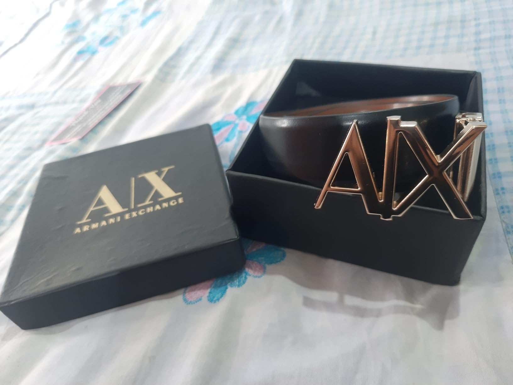 Buy SABYANSHI Men Reversible Gold Aix Genuine Leather Belt at Amazon.in