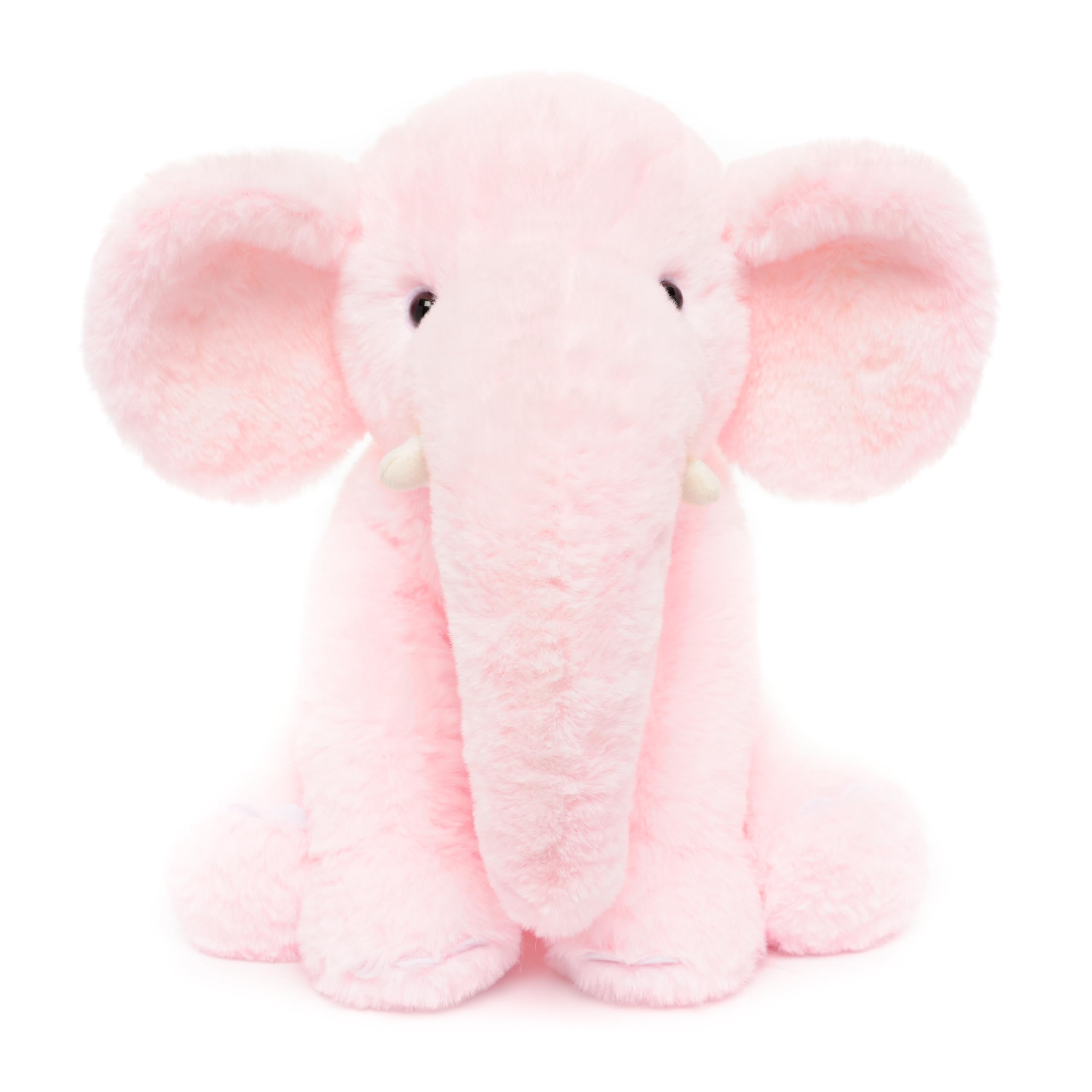 Amazon.com: WEIGEDU 13" Pink Elephant Stuffed Animal - Plush Toy for ...