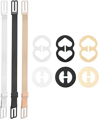 Hariendny 9pcs Racer Back Bra Clips Convertors Bra Connector Clips for ...