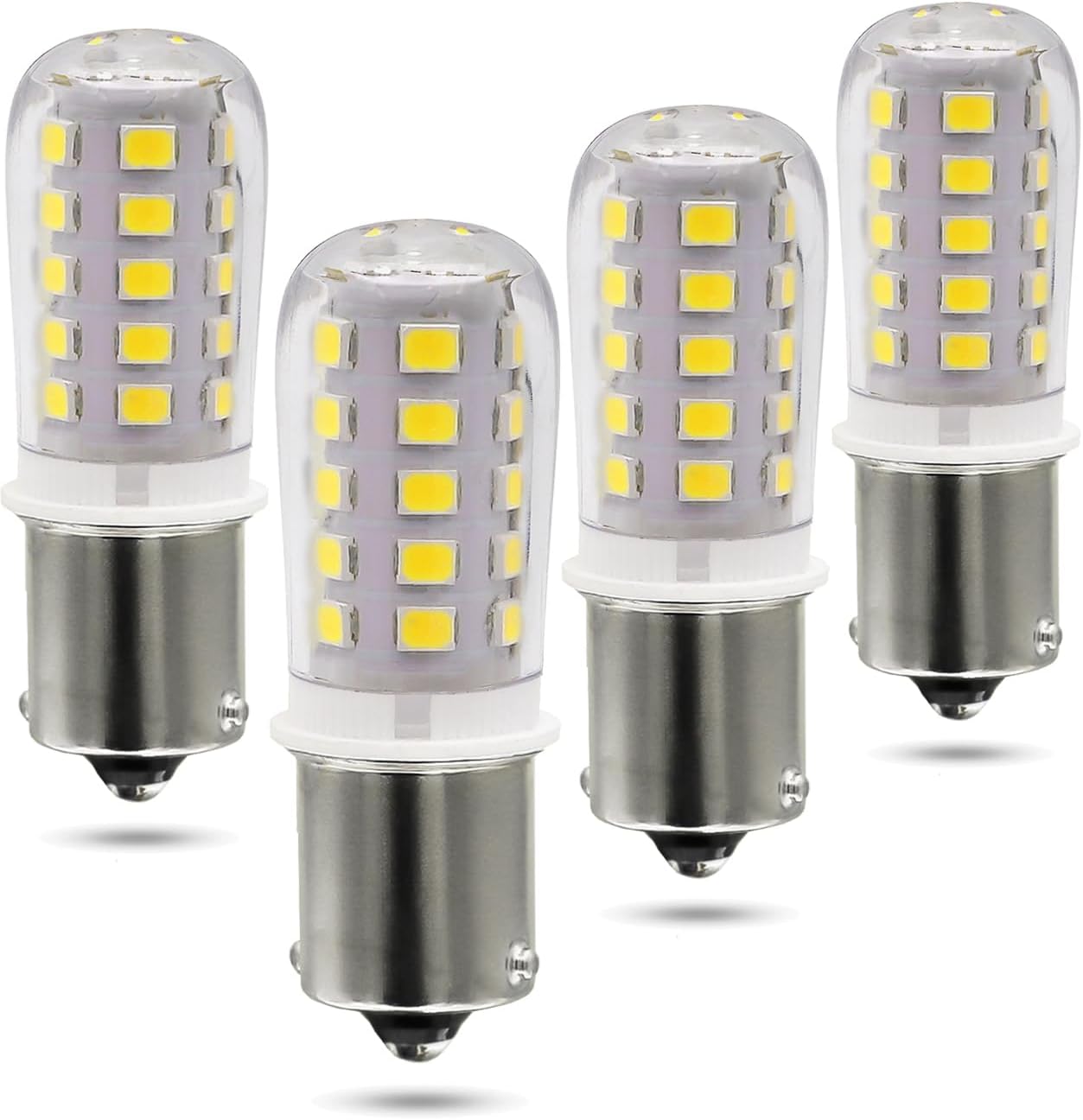Amazon.com: KAKEMONO 12V BA15S LED Bulb S8 SC 3W 300Lm 6000K Daylight ...