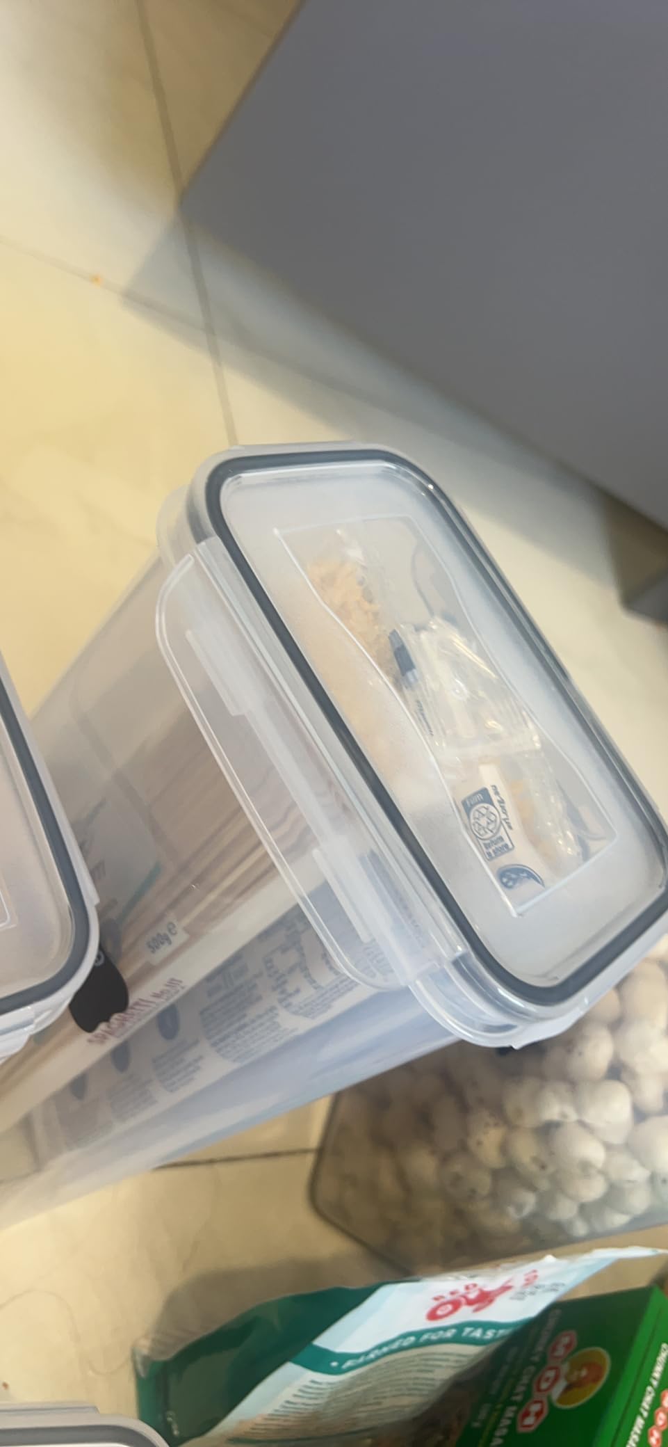 24PC Food Storage Containers Robasiom Airtight Food Containers Set for ...