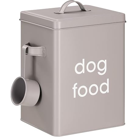 Morezi Tierfutterbehälter,hundefutter aufbewahrungsbox, Futterbox mit ...