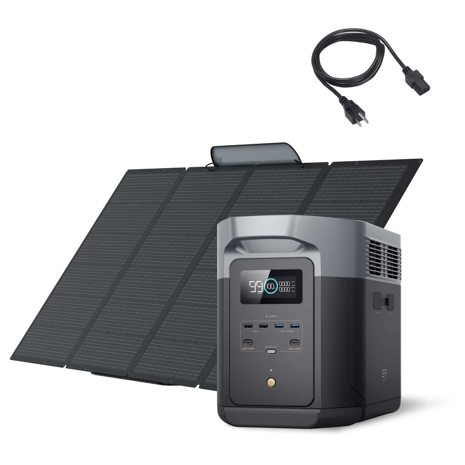 Generac 7676 GP8000E 8,000-Watt Gas-Powered Portable Generator ...