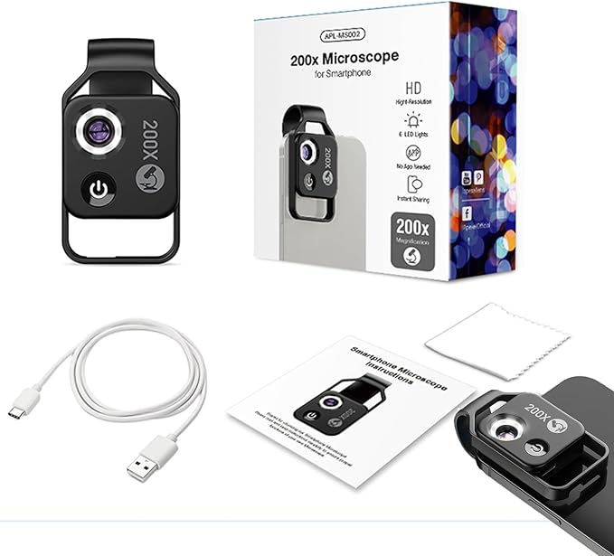 Amazon.com: 2025 New Nano Zoom 200x for iPhone Camera Lens, Nanozoom ...