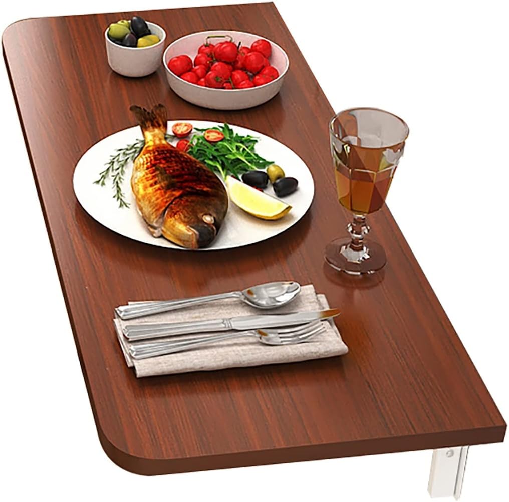 Amazon.com: Industrial Rustic Folding Wall Mounted Workbench Drop Leaf ...