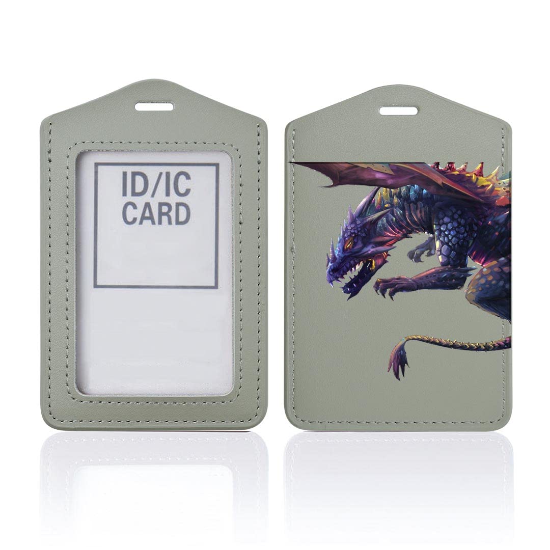 Amazon.co.jp: パスケース 定期入れ IC IDカード入れ グレー ネックストラップ付 社員証入れ 通学 通勤 passcase 恐竜 シンプル 009923 : ファッション