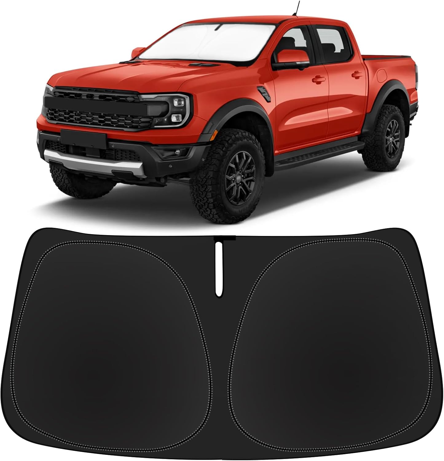 Amazon.com: Sun Shade Windshield Sunshades for 2019-2023 2024 2025 Ford ...