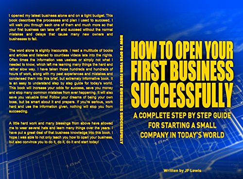 HOW TO OPEN YOUR FIRST BUSINESS SUCCESSFULLY: A COMPLETE STEP BY STEP ...