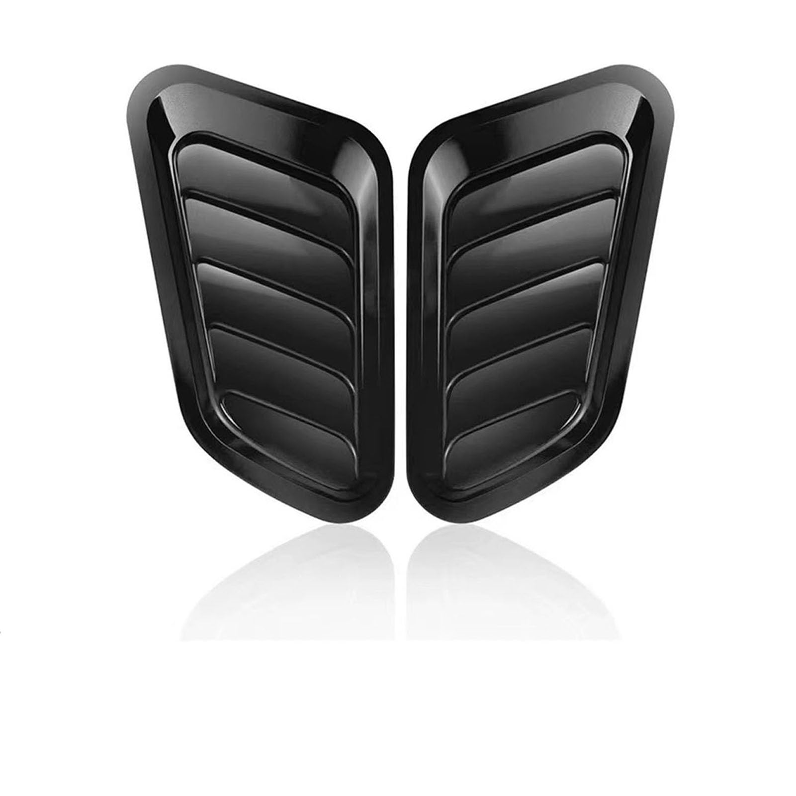 Amazon.com: TuTuYa 1 Pair Universal Car Hood Vent Louver Scoop Cover ...