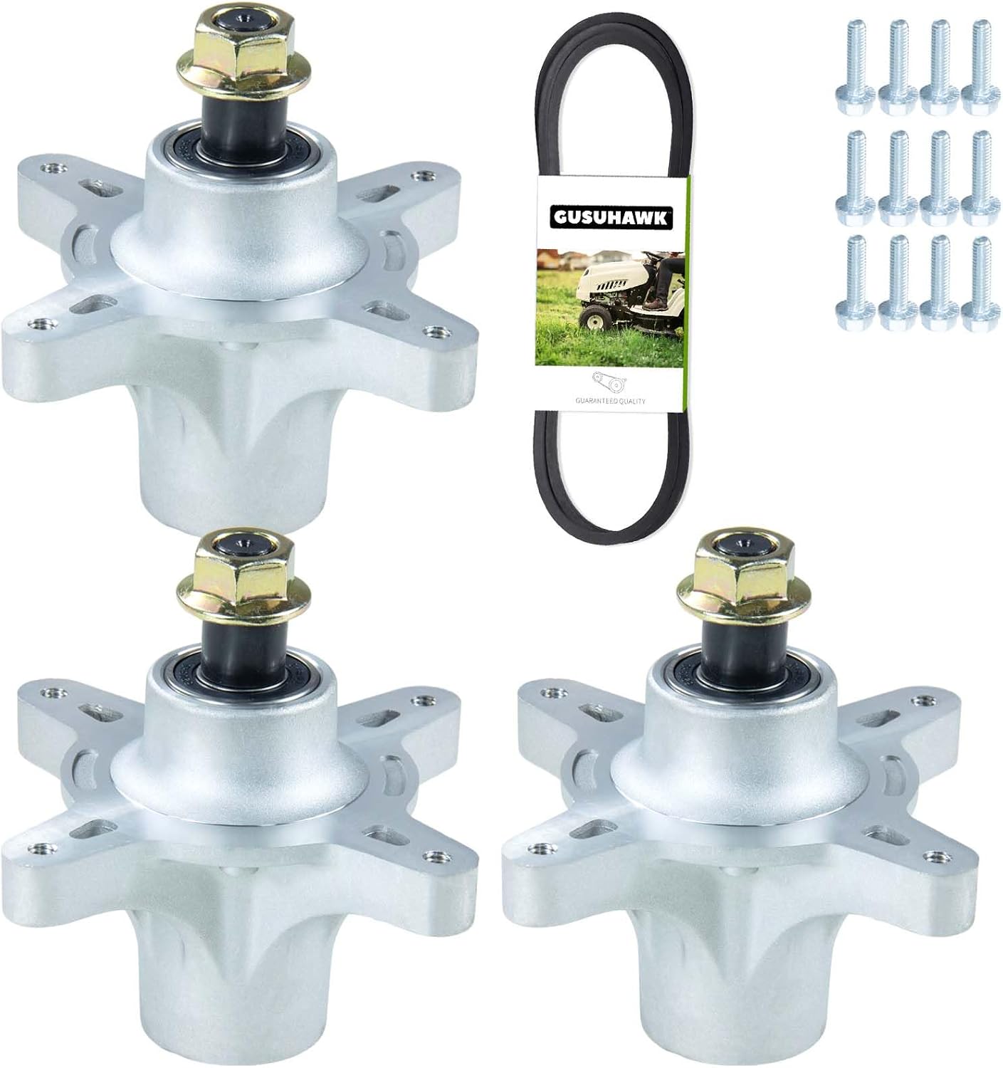 Amazon.com : GUSUHAWK 3 Pack 139-3214 Spindle Assembly with 119-8820 ...
