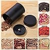 Amazon.com: Tanlade 10 Pcs Tea Tin Canister Metal Round Can with ...