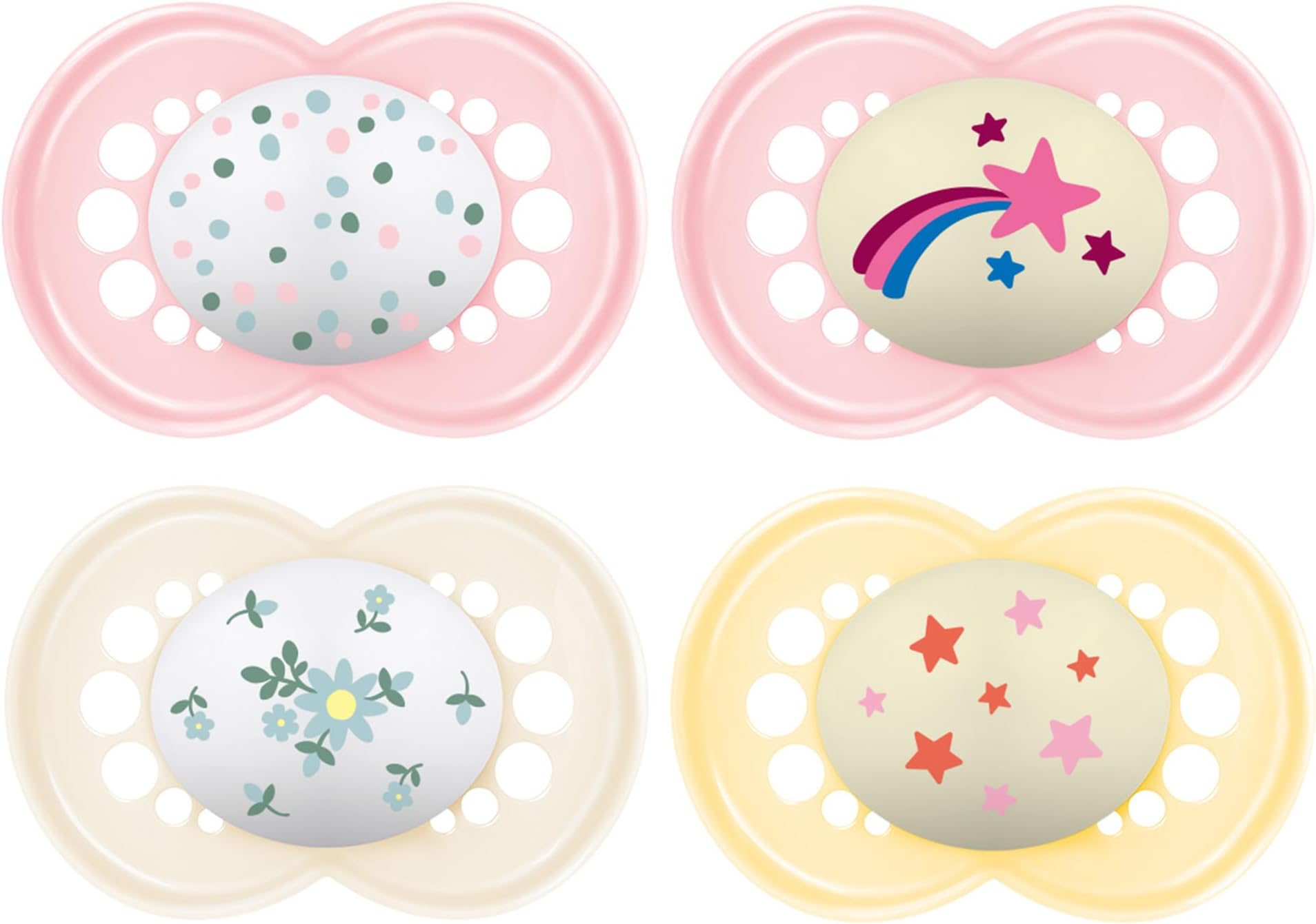 Amazon.com : JollyPop 0-3 Months Pacifier 6 Pack Unscented - Teal ...