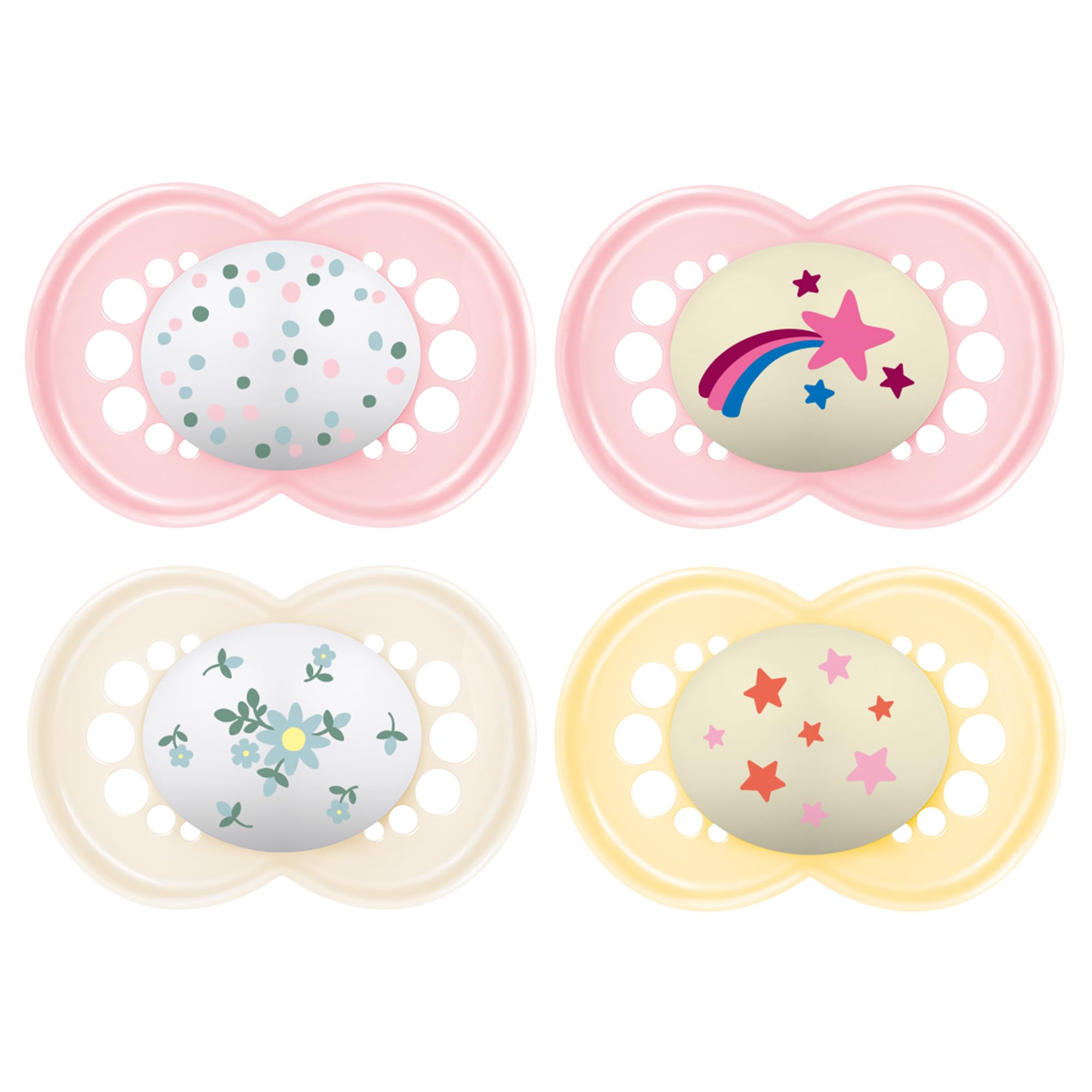 Amazon.com : MAM Day & Night Pacifiers, Glow in The Dark Pacifier for ...